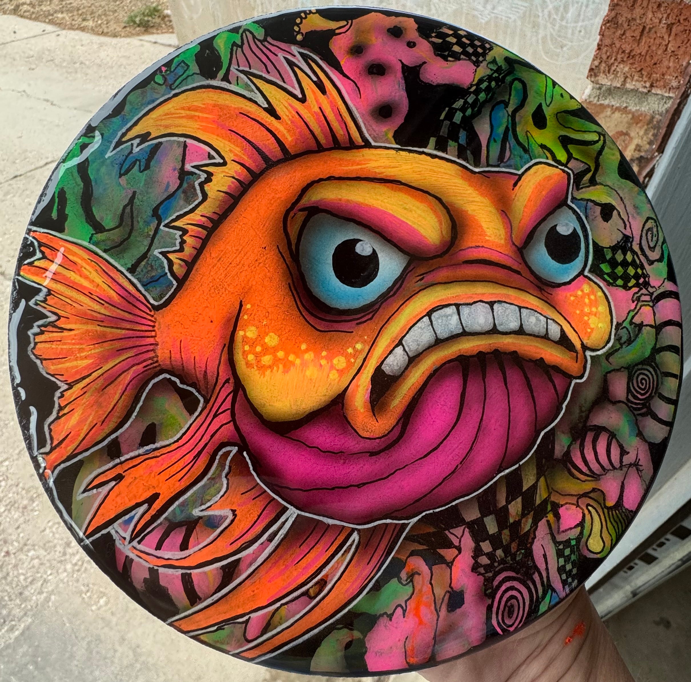 8” wood cut out – Visual Fiber